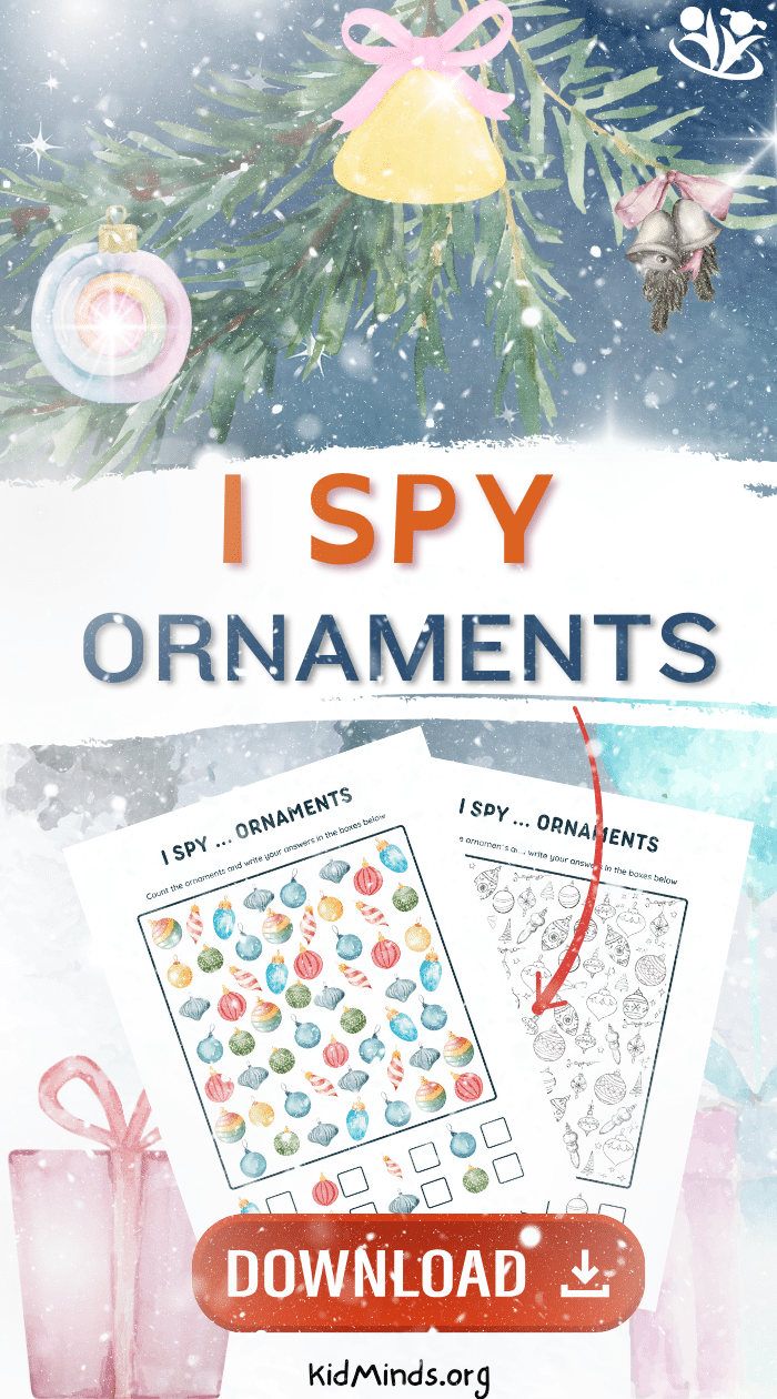 The Best I Spy Ornaments For Kids (Free PDF) | KidMinds