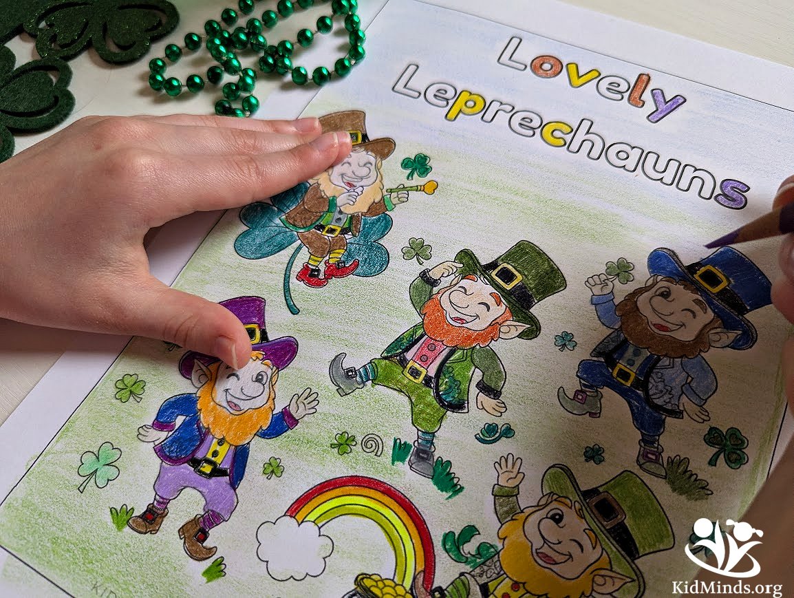 The Best Lovely Leprechauns Coloring Pages (Free) | KidMinds