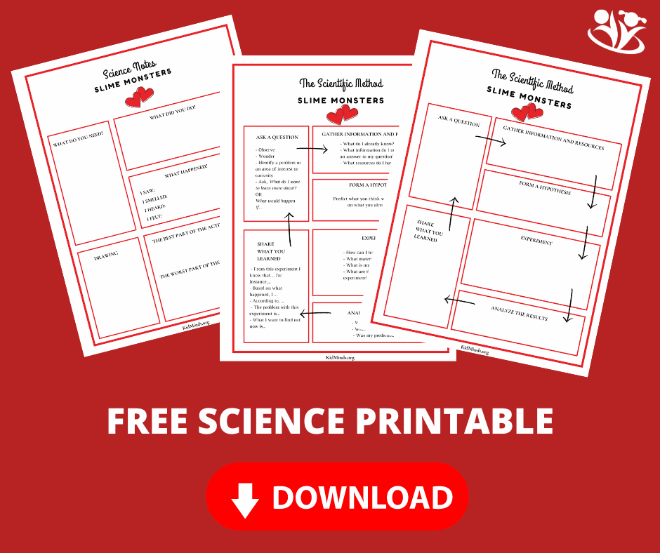 How to Make Valentine’s Day Slime Monsters | KidMinds