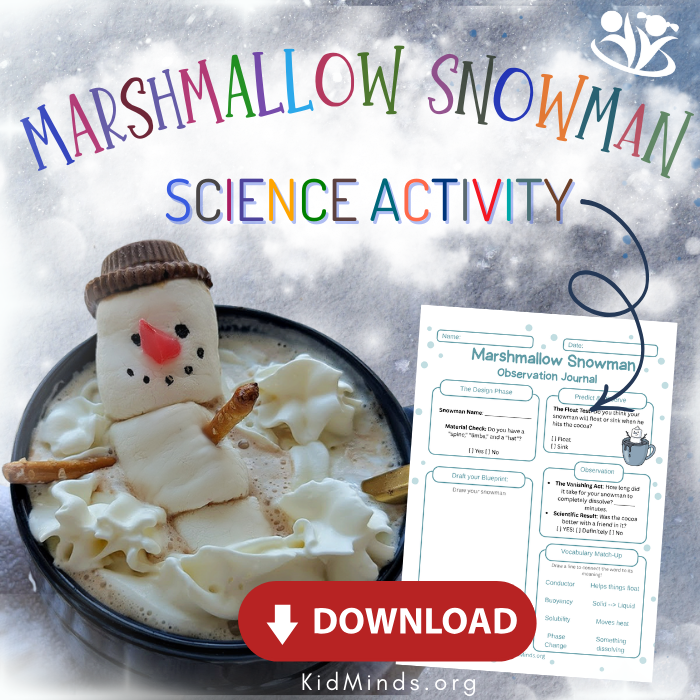 How to Make the Perfect Marshmallow Snowman | KidMinds