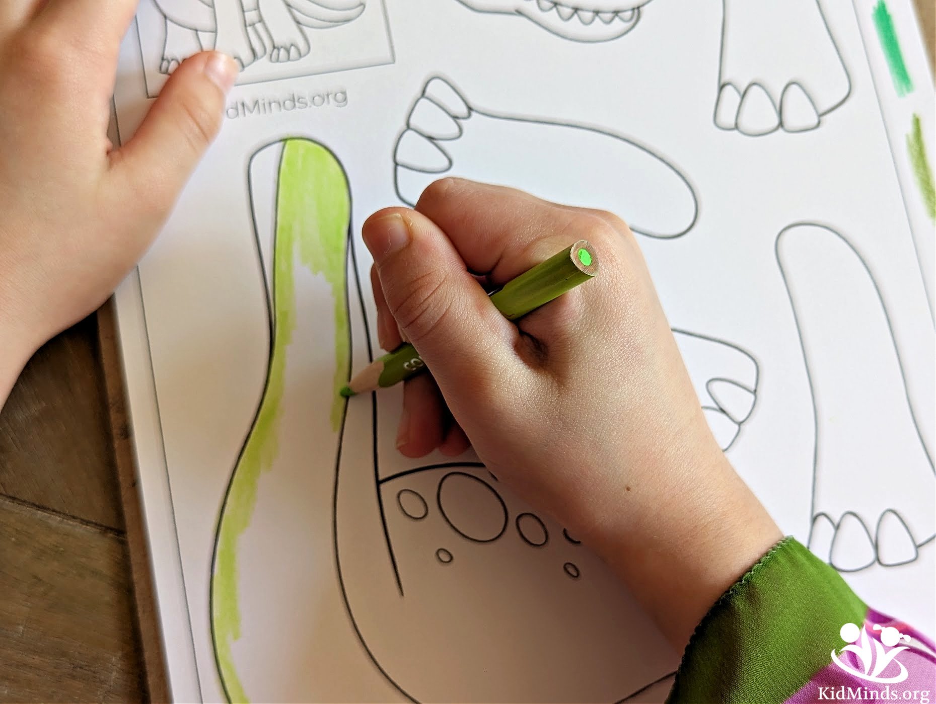 The Best Dinosaur Cut-and-Paste Craft (Free PDF) | KidMinds