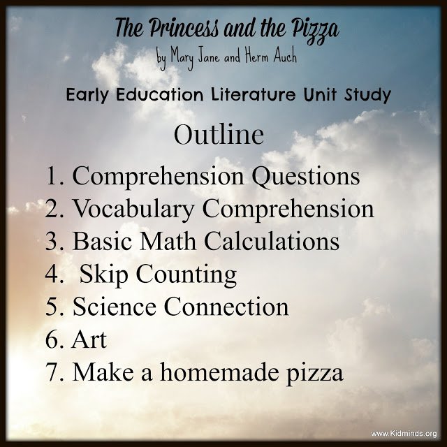 The Princess and the Pizza – Literature Unit | KidMinds