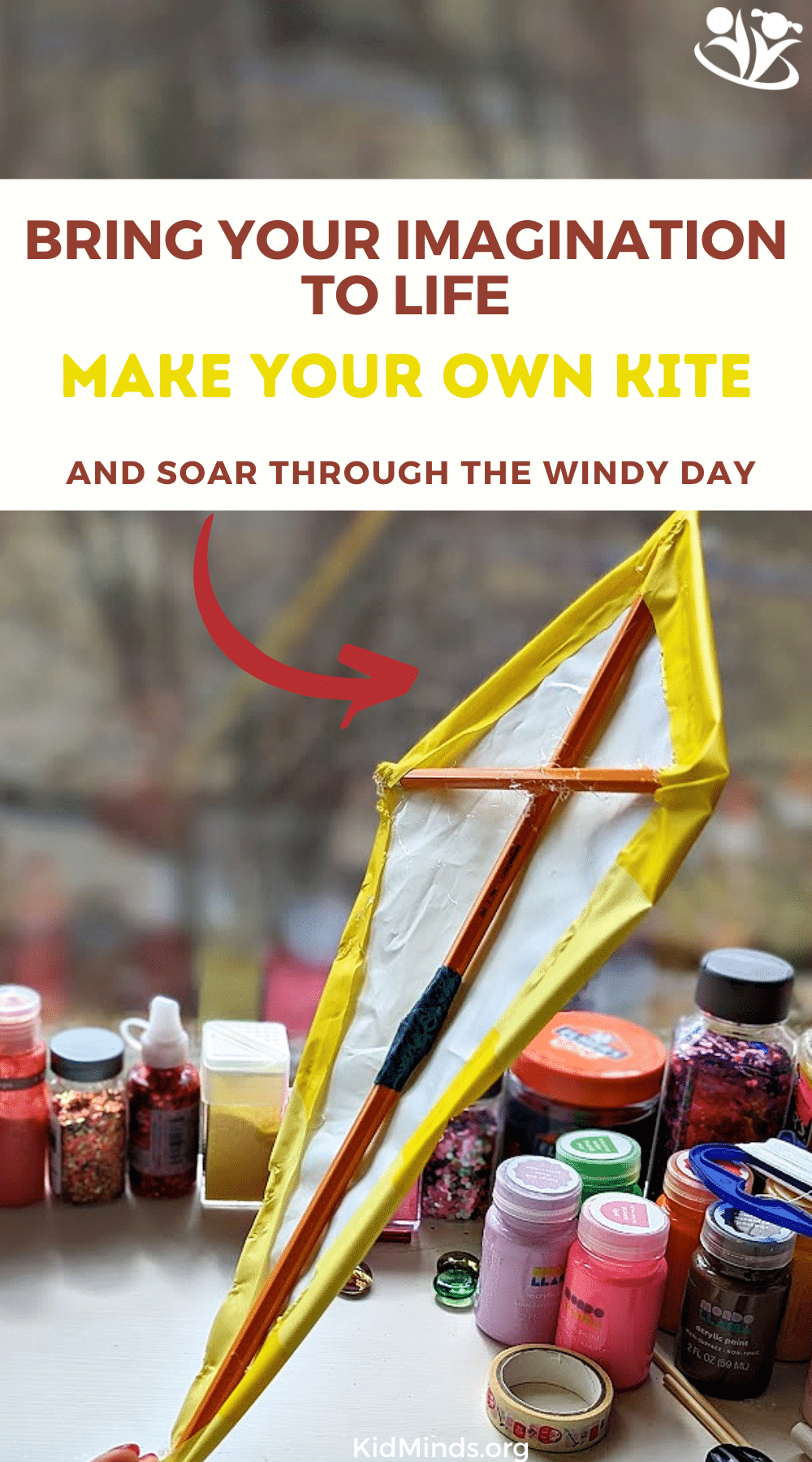 How to Make a Simple Kite from a Plastic Bag | KidMinds