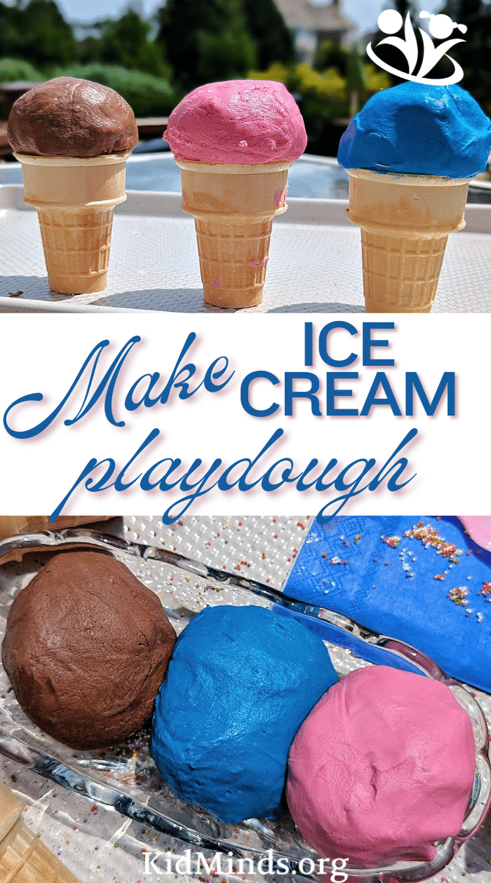 The Best Ice Cream Playdough (With Free Printables) | KidMinds