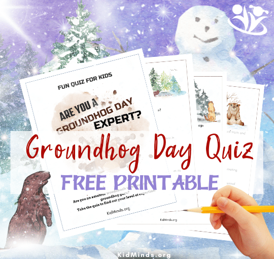 The Best Groundhog Day Quiz for Kids (Free PDF) | KidMinds