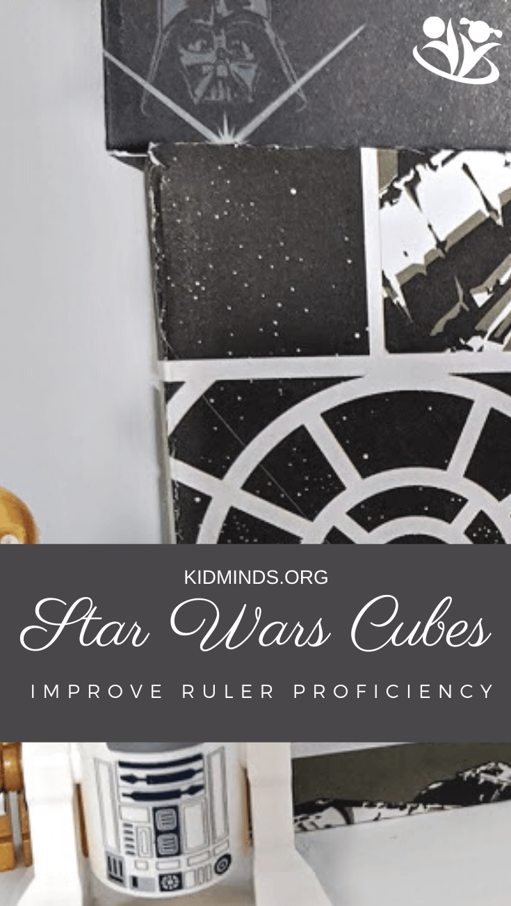 How to Make Star Wars Cubes and Use a Ruler | KidMinds