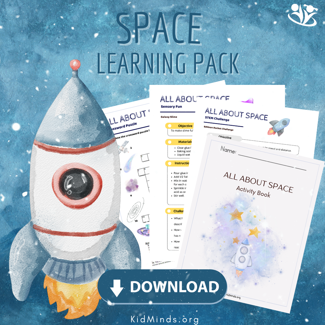 The Best Space Learning Pack for Kids (FREE) | KidMinds