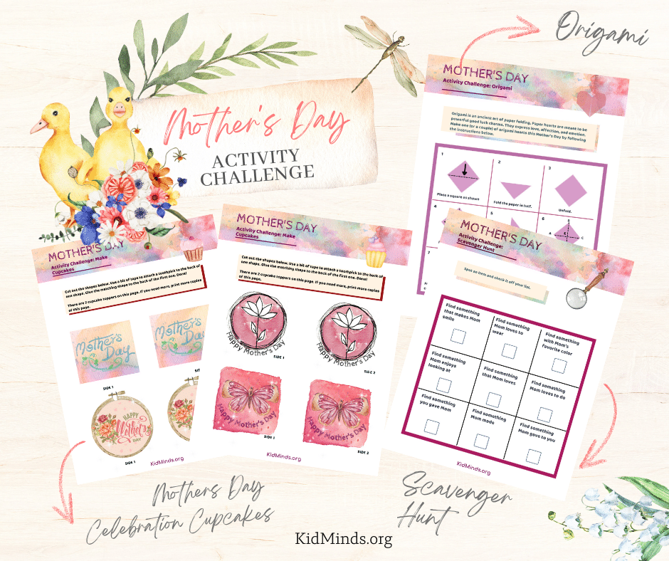 The Best Mother’s Day Activity Pack (Free PDF) | KidMinds