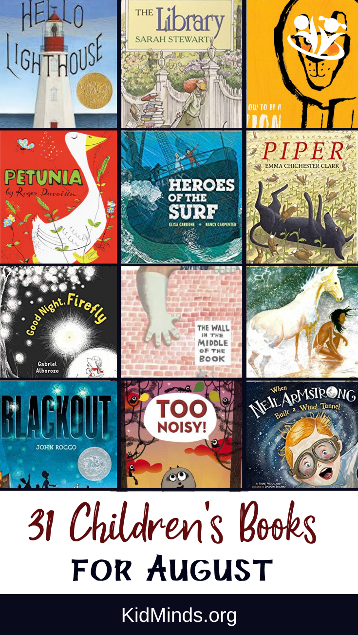 The Best Books to Read in August (Free Calendar) | KidMinds