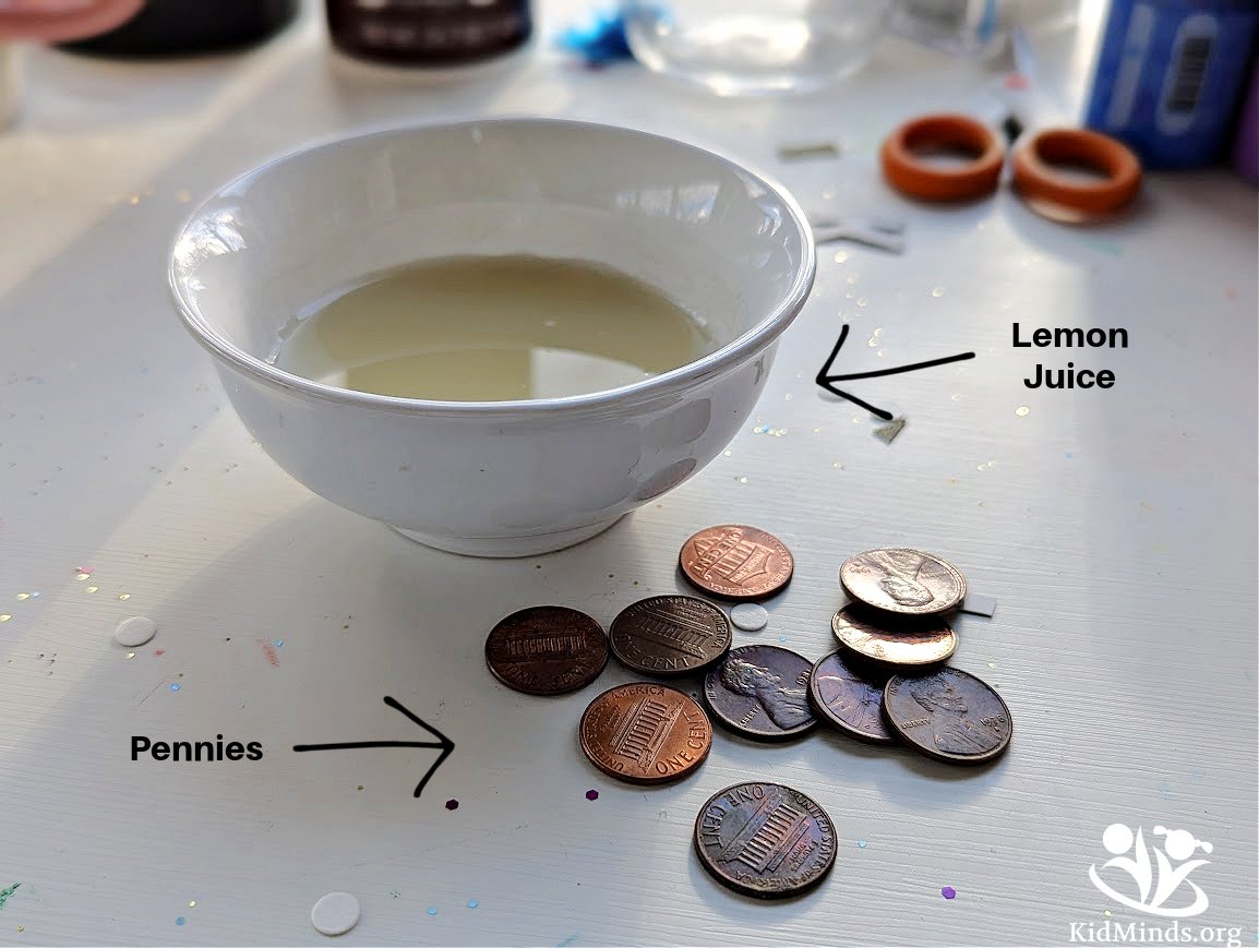 How to Make a Penny Shine with Kitchen Magic | KidMinds