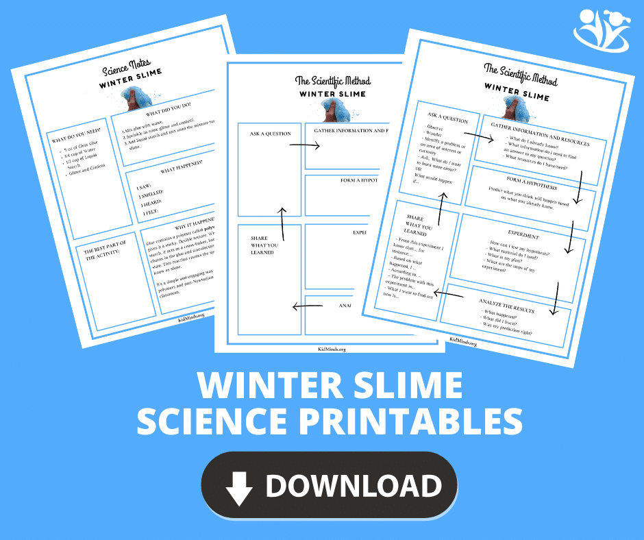 How to Make The Best Winter Slime | KidMinds