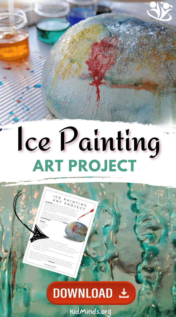 The Best Ice Painting with Salt (Free PDF) | KidMinds