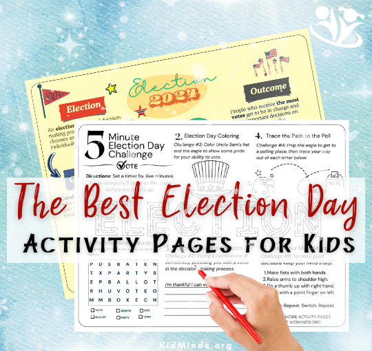 The Best Election Day Info and Activity Challenge | KidMinds