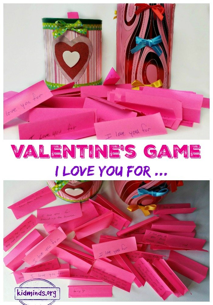 Valentine’s Day Game: I love you for… | KidMinds