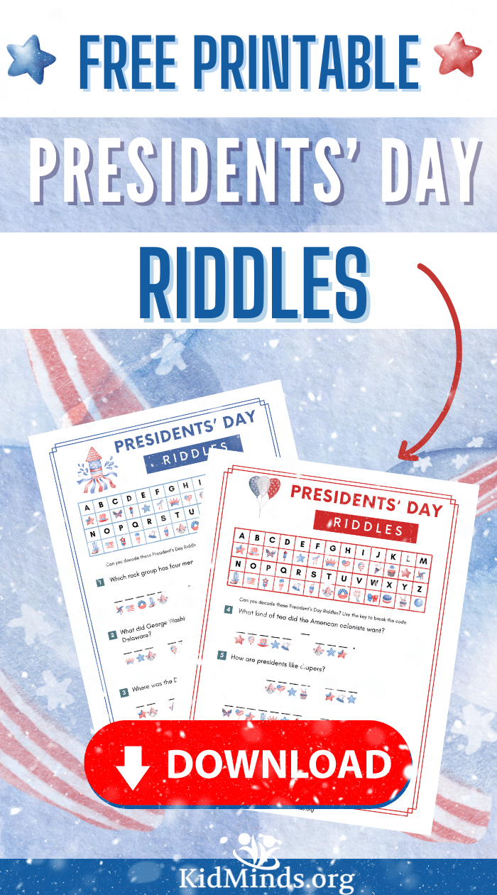 The Best Presidents’ Day Riddles For Kids (Free PDF) | KidMinds