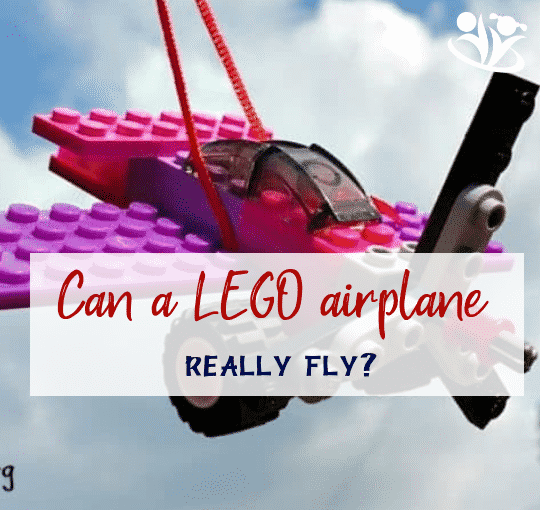 How to make a LEGO airplane “really” fly | KidMinds