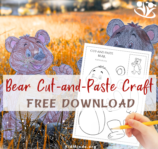 The Best Bear Cut-and-Paste Craft (Free PDF) | KidMinds