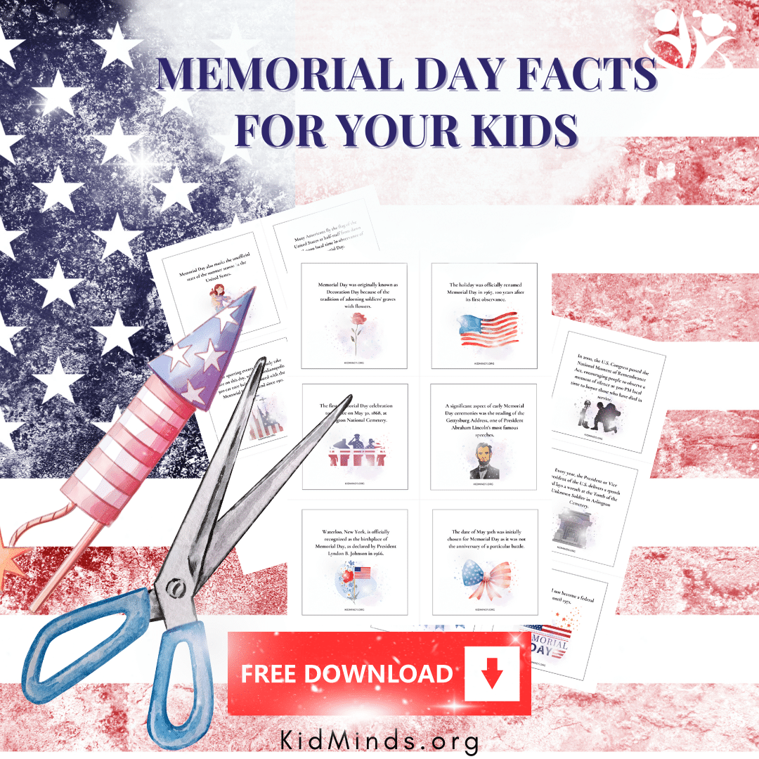 The Best Memorial Day Facts For Kids (FREE) | KidMinds