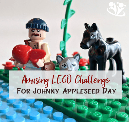 Old Logic Puzzle and LEGO Challenge for Johnny Appleseed Day | KidMinds
