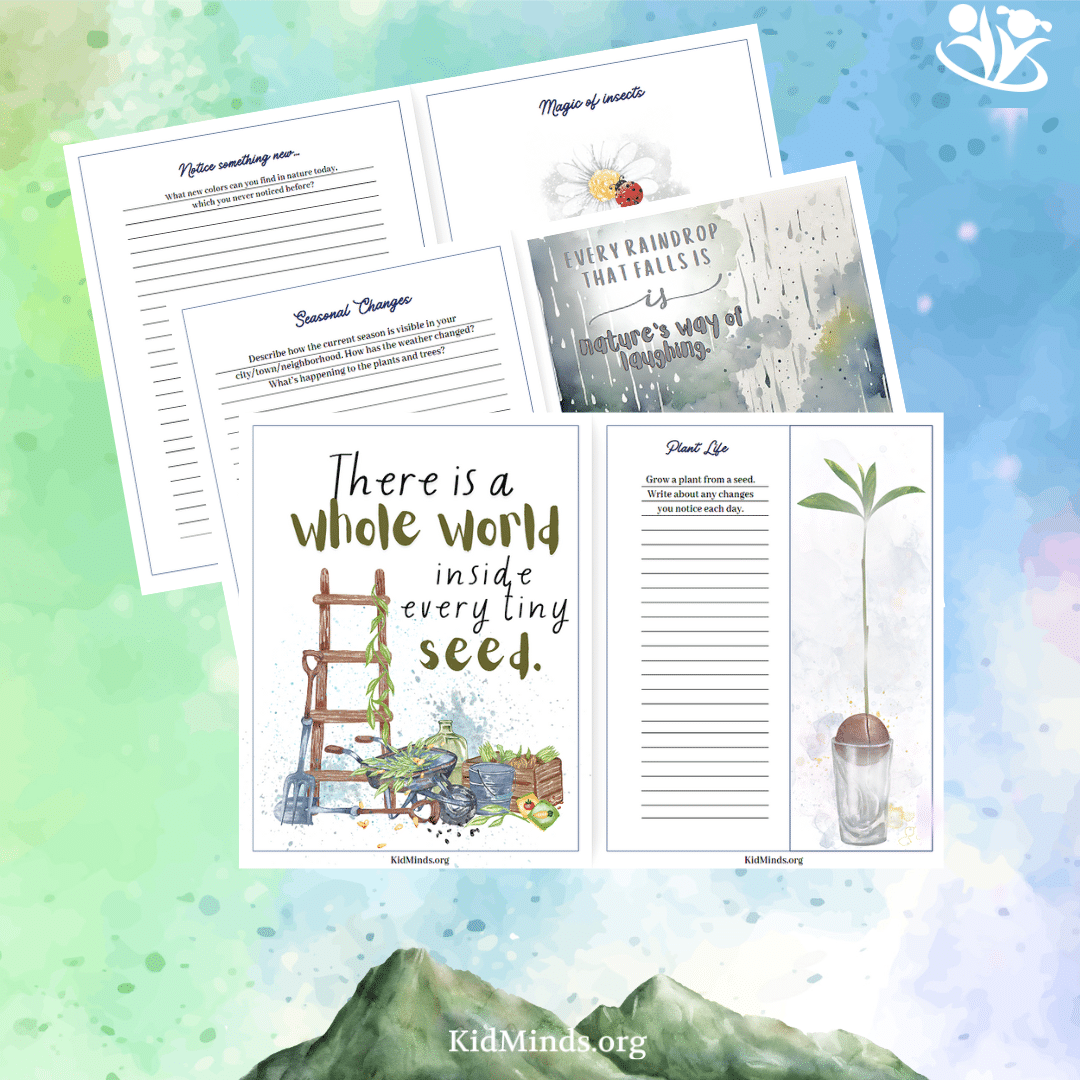 The Best Nature Journal for Kids (Free PDF) | KidMinds