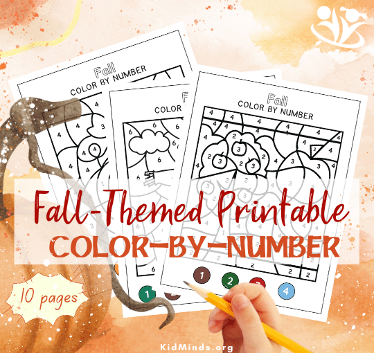 The Best and Most Fun Fall Color-by-Number Free | KidMinds