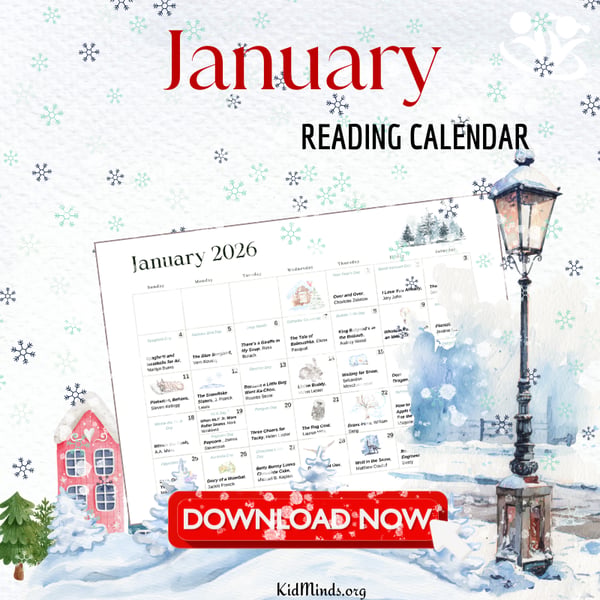 The Best Books to Read in January (Free PDF) | KidMinds