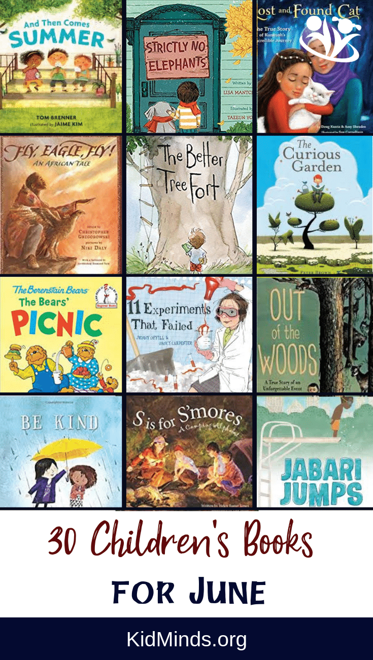 The Best Books to Read in June (Free Calendar) | KidMinds