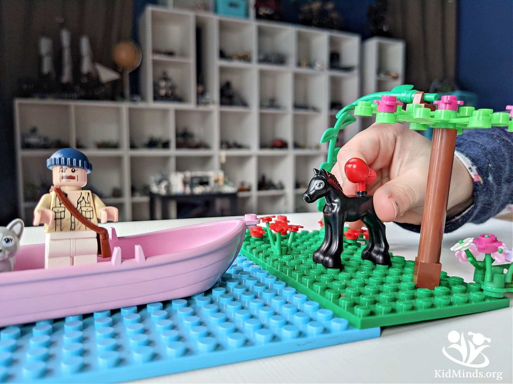 Old Logic Puzzle and LEGO Challenge for Johnny Appleseed Day | KidMinds