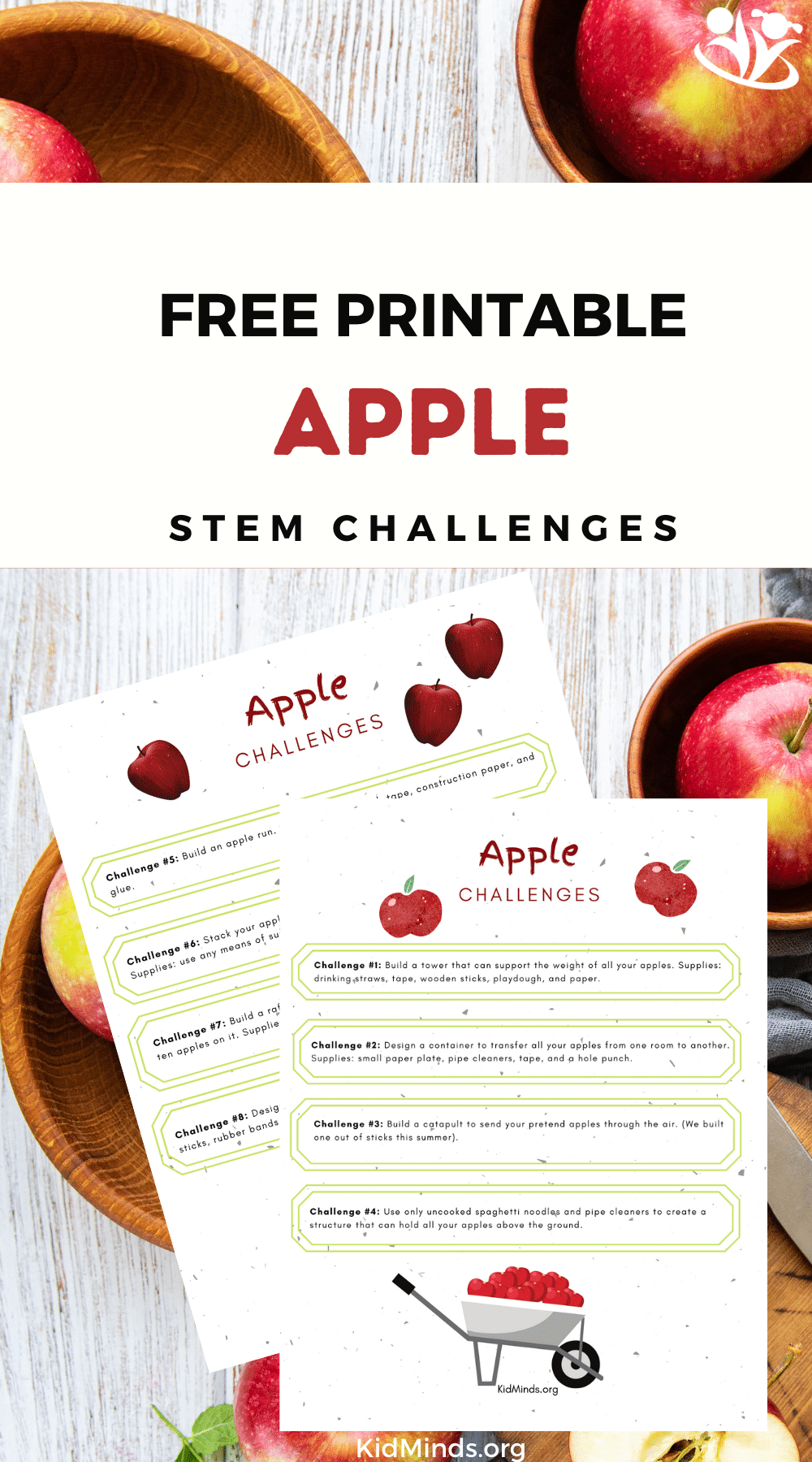 Exciting Ten Apples Up On Top STEM Challenge | KidMinds