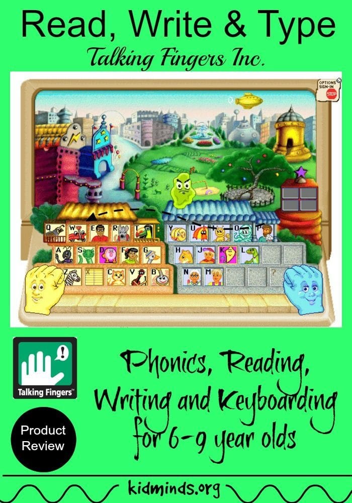 Read, Write & Type (Talking Fingers Inc. Review) | KidMinds