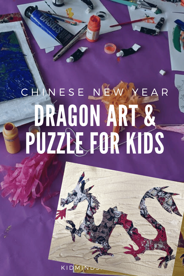 Chinese New Year: Multimedia Dragon Art & Puzzle | KidMinds