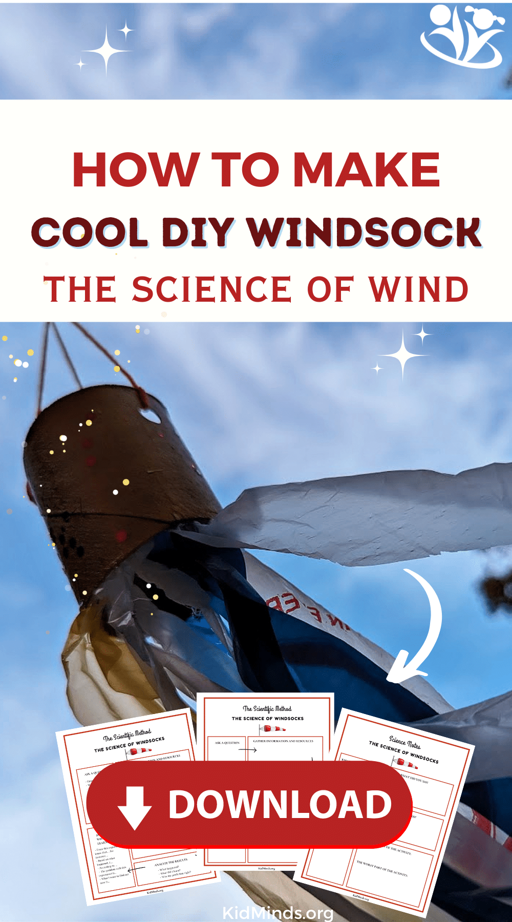 How to Make an Easy Windsock with Kids | KidMinds