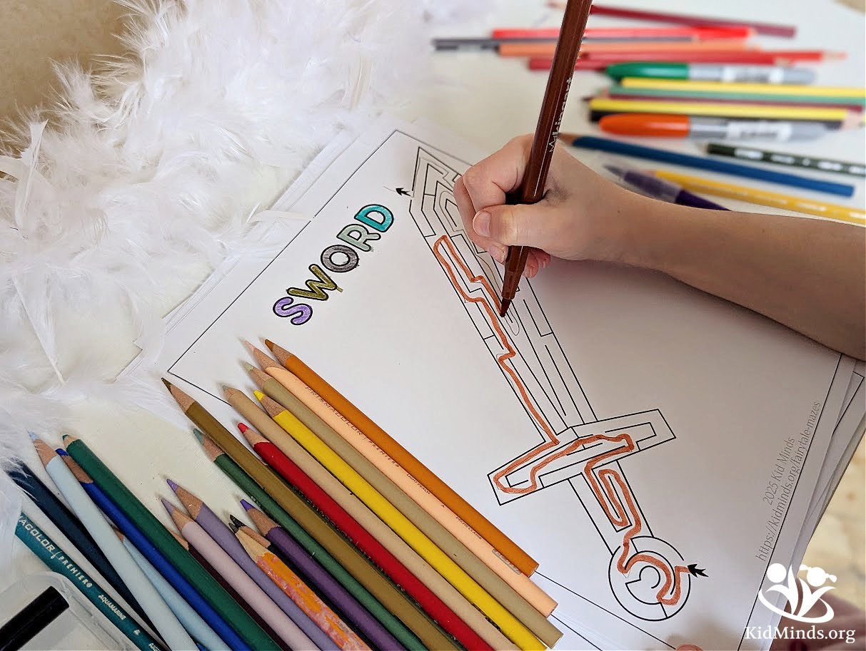 The Best Fairy Tale Mazes For Kids (Free PDF) | KidMinds