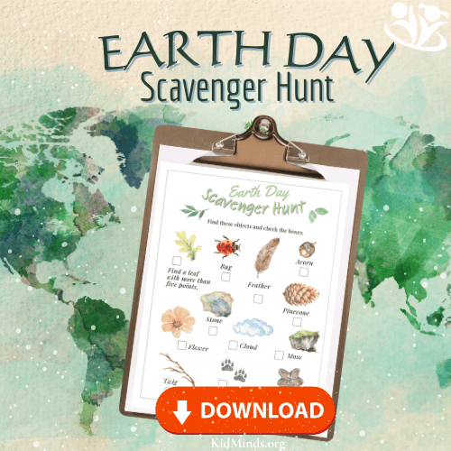 The Best Earth Day Scavenger Hunt (FREE download) | KidMinds