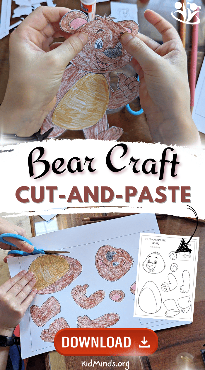 The Best Bear Cut-and-Paste Craft (Free PDF) | KidMinds