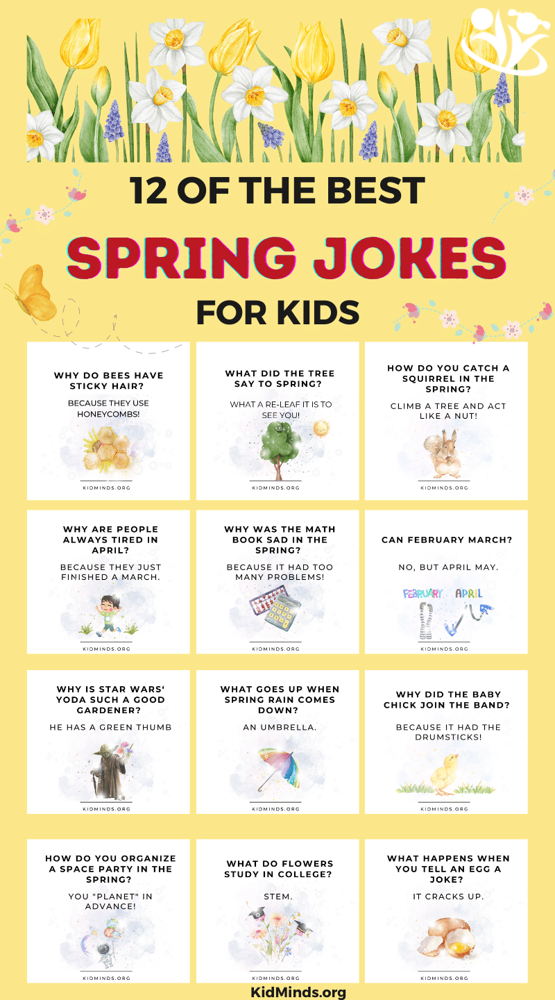 The Best Spring Jokes for Kids (FREE download) | KidMinds