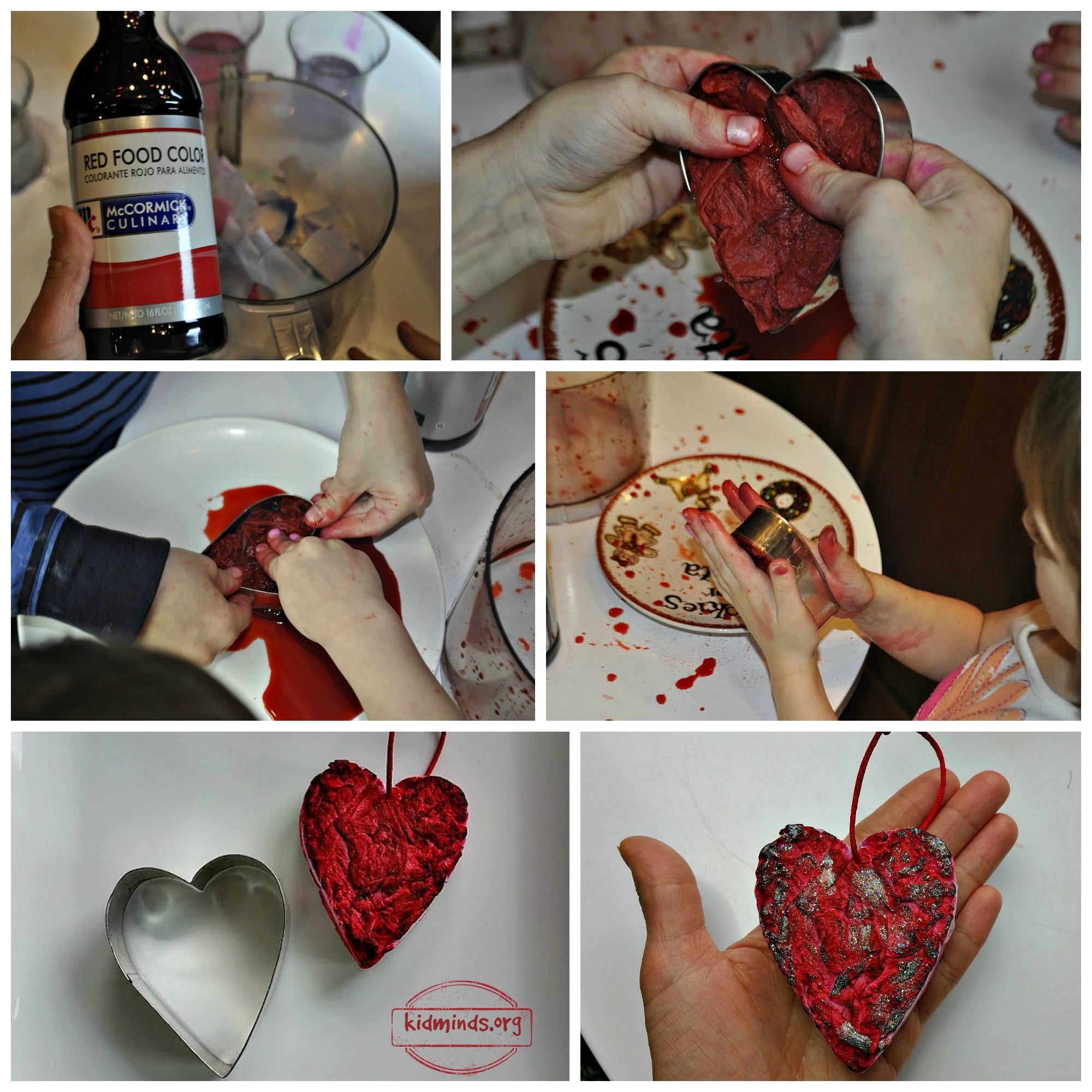 How to Make a 3D-Heart for Valentine’s Day | KidMinds