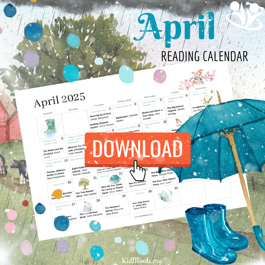 The Best Books to Read in April (Free PDF) | KidMinds