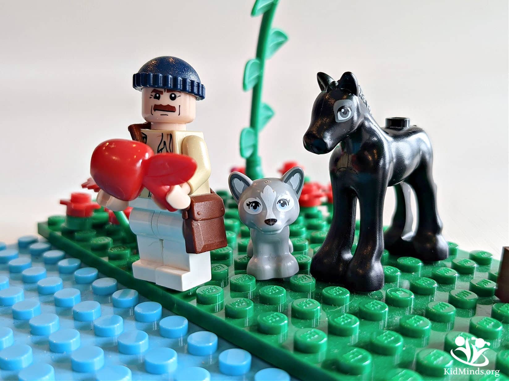 Old Logic Puzzle and LEGO Challenge for Johnny Appleseed Day | KidMinds