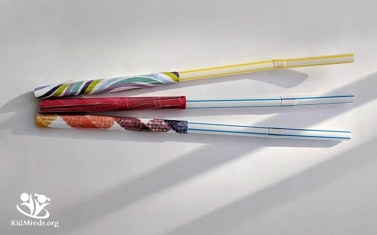 Straw rockets for kids for when you are tired | KidMinds