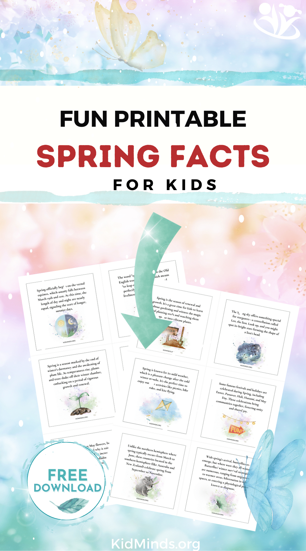 The Best Facts about Spring for Kids (Free PDF) | KidMinds