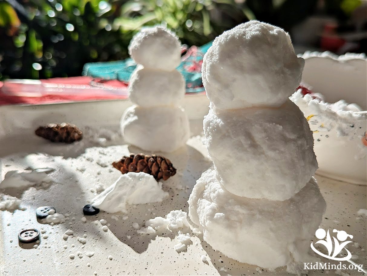 How to Make Melting Snowman Experiment (Free PDF) | KidMinds