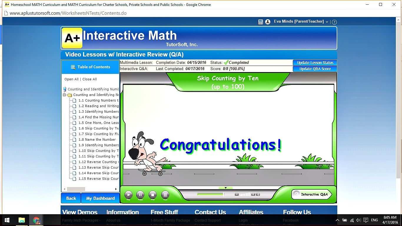 A+ Interactive Math Review | KidMinds