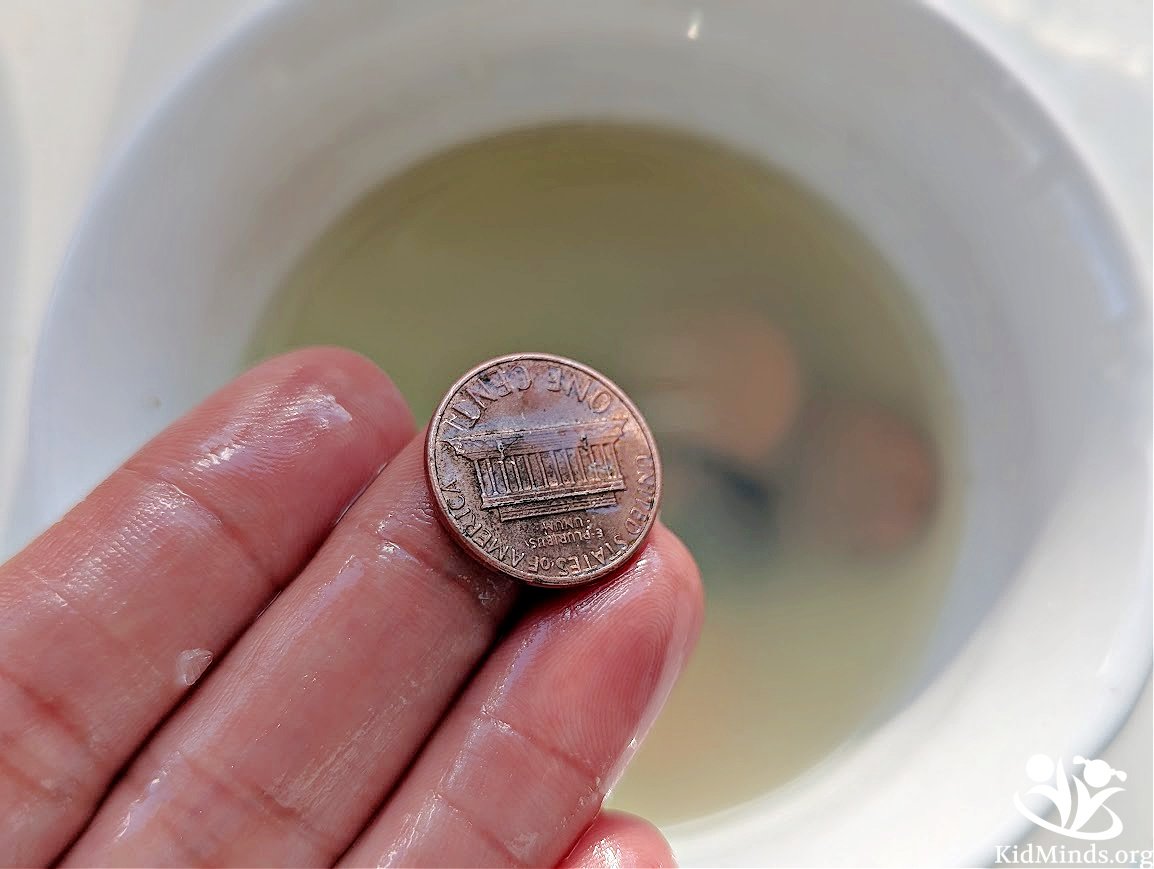 How to Make a Penny Shine with Kitchen Magic | KidMinds