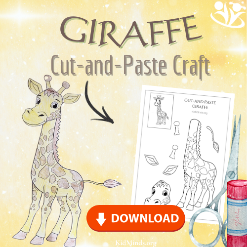 The Best Giraffe Cut-and-Paste Craft – Free PDF | KidMinds
