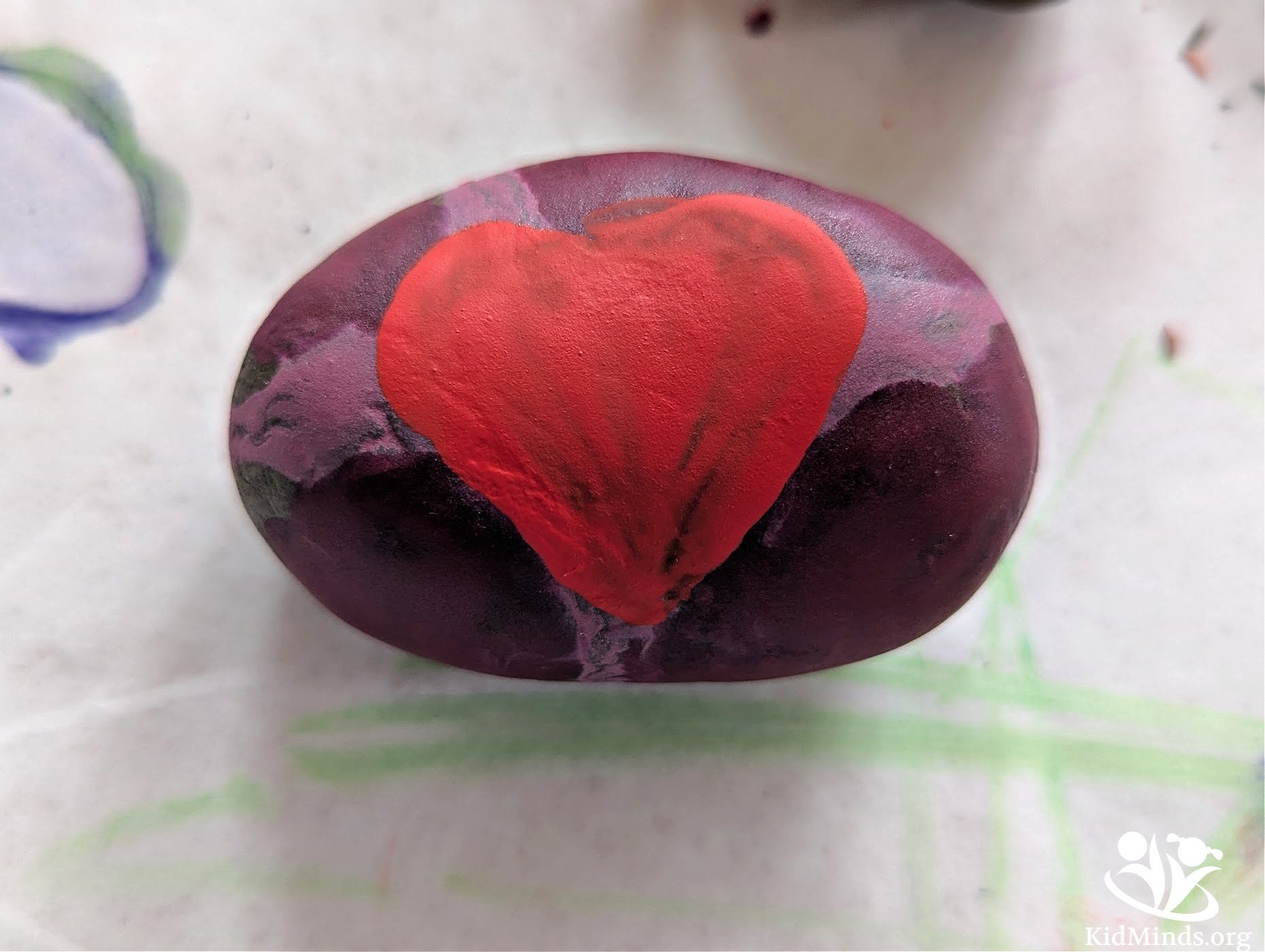 How to Make Hot Stone Crayons Art (Free PDF) | KidMinds