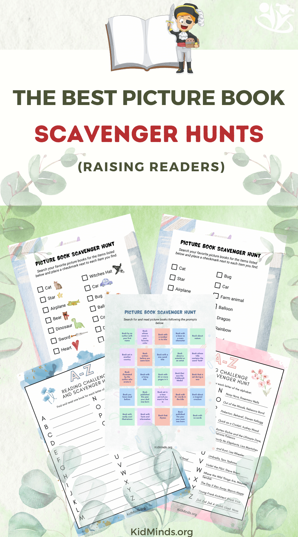 Simple but Incredibly Good Scavenger Hunts for Picture Book Month ...