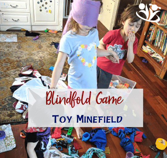 Blindfold game: Toy Minefield | KidMinds