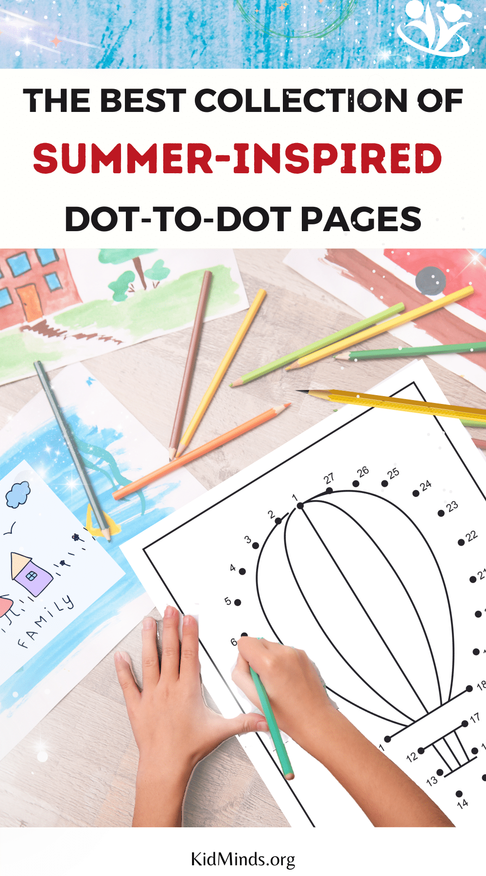 Summer-Inspired Dot-to-Dot: Your Kids Will Love | KidMinds