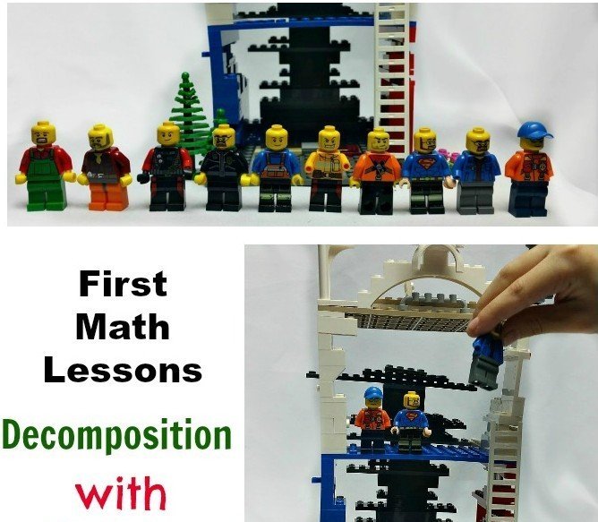 Decomposition with LEGO – Number 10 | KidMinds